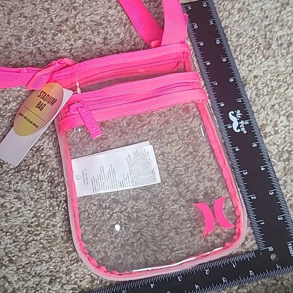 Hurley | Bags | Hurley Festivalstadium Bag With Neon Pink Strap | Poshmark